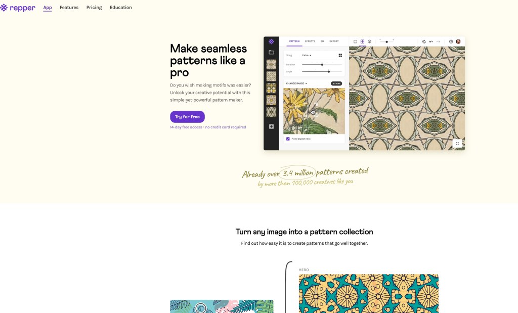 The Repper Pattern Maker App, an Introduction – an art, craft ...